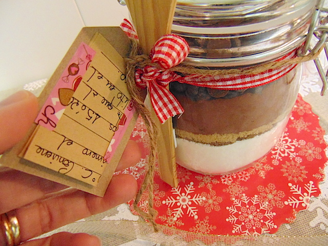 Cómo hacer un tarro con preparado de muffins de chocolate | Tarta de ...