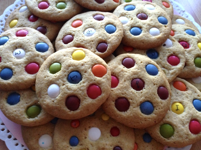 Cookies con lacasitos | Tarta de manzana